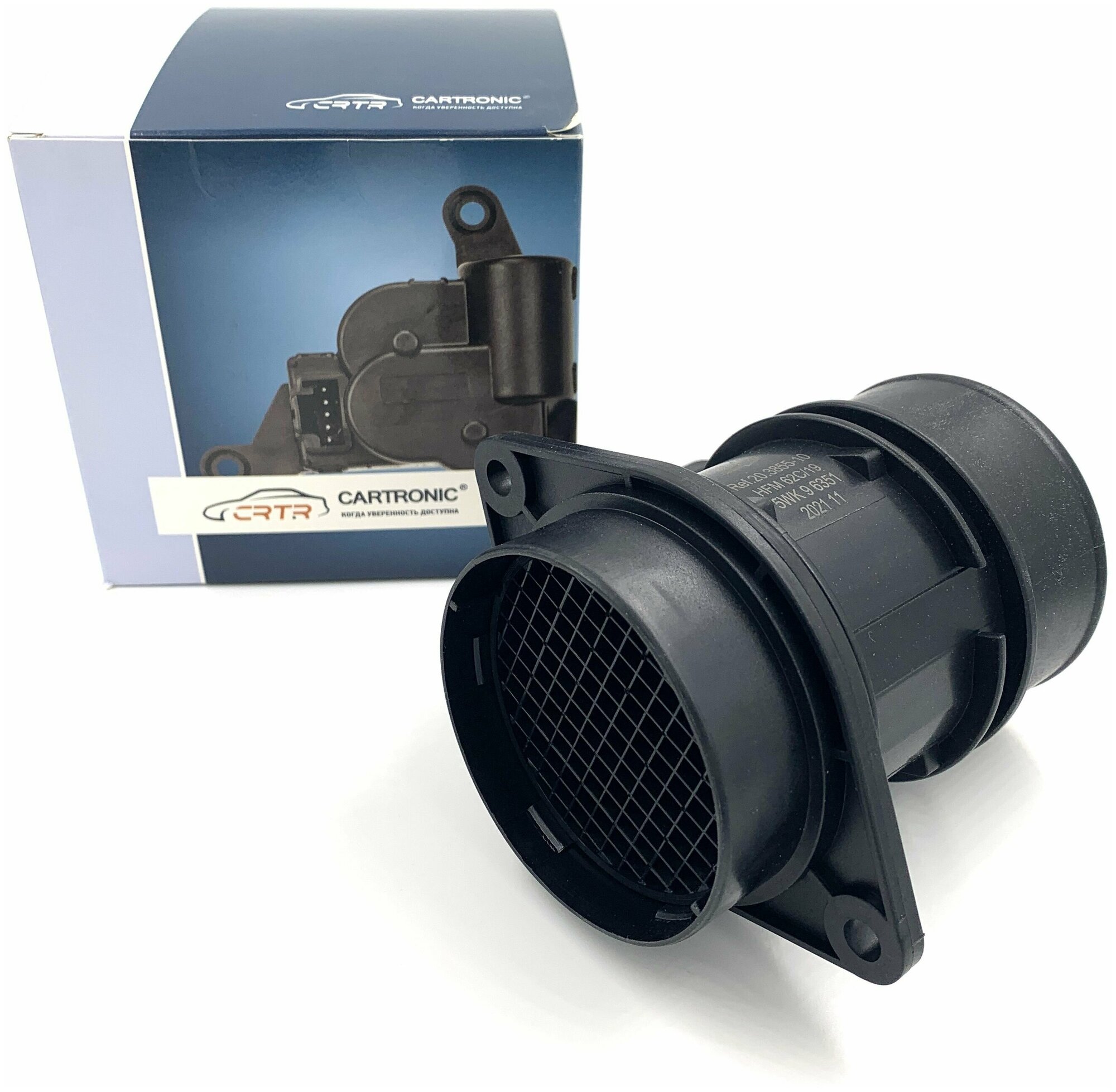 Датчик массового расхода воздуха для а/м Газель - CARTRONIC арт. CRTR0069340