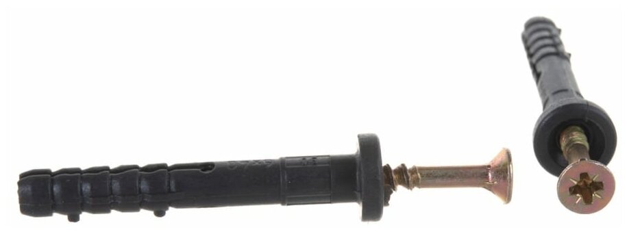 Дюбель-гвоздь с грибовидным бортиком Качественный Крепеж 6х40 50 шт 0300631 КЧ