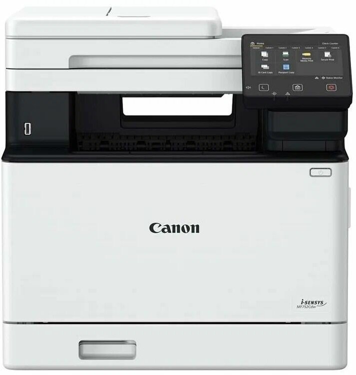 МФУ лазерное Canon i-SENSYS MF752Cdw A4, 1Gb, 33стр/мин, LCD, USB2.0, WiFi (5455C012)