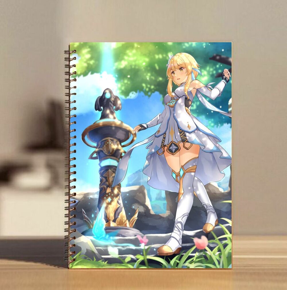 Скетчбук А5 по аниме Геншин Импакт / Genshin Impact №2
