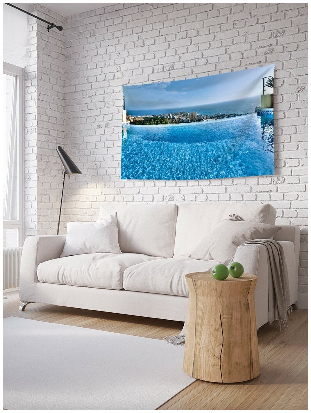 Горизонтальное фотопанно JoyArty на стену "Морской бассейн", 100x150 см