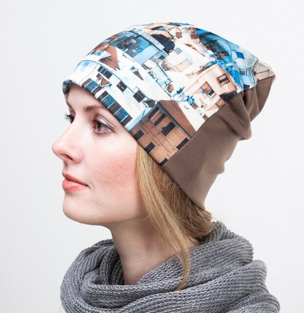 Шапка-бини для женщин