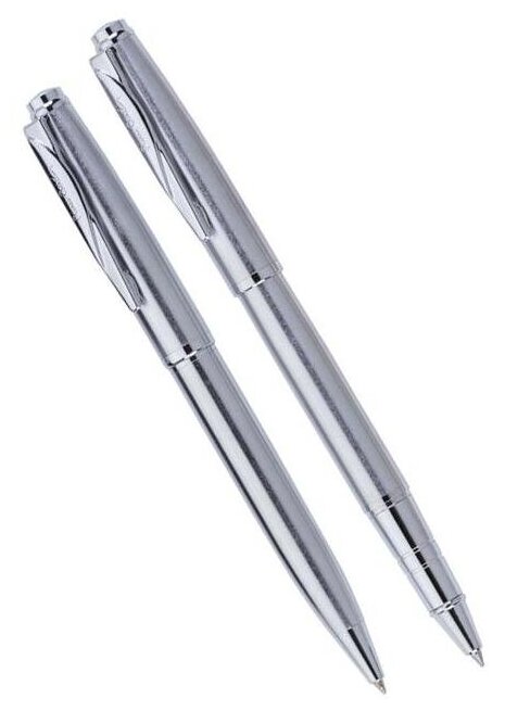 Pierre Cardin PC0917BP/RP Набор: ручка шариковая и роллер pierre cardin pen and pen, silver