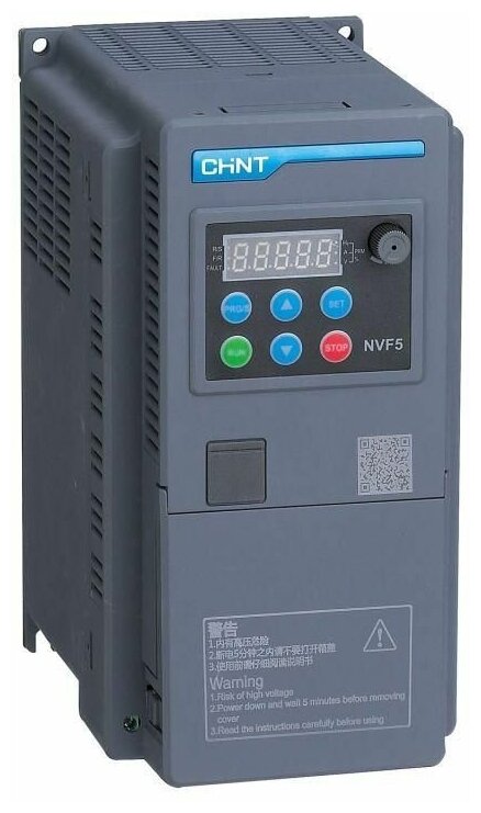 Преобразователь частоты NVF5-1.5/TS4-B 1.5кВт 380В 3ф общий тип CHINT 201996
