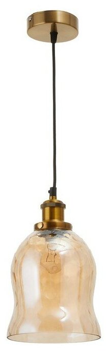 Светильник BayerLux 1388/1 E27 40 Вт черный-бронза 16×16×22-122 см