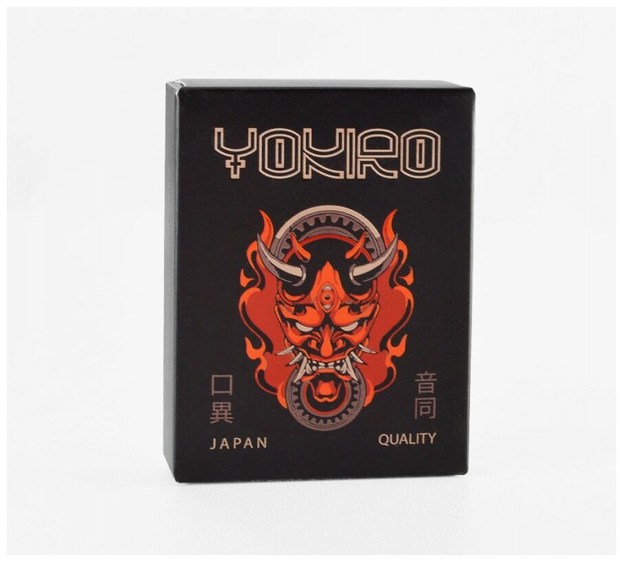 Презервативы с точками YOKIRO Dotted - 3 шт, прозрачный