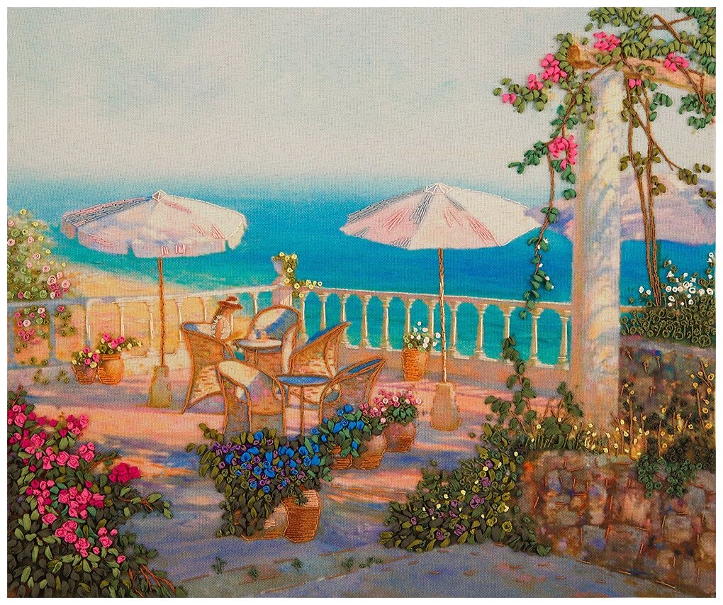 Набор для вышивания PANNA "Живая картина" JK-2102 "Утро у моря" 24 х 20 см