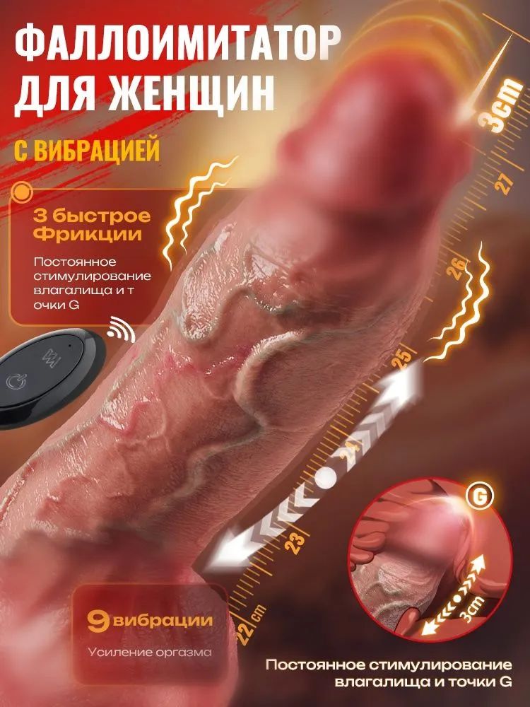 Фаллоимитатор, 27см — фото 1