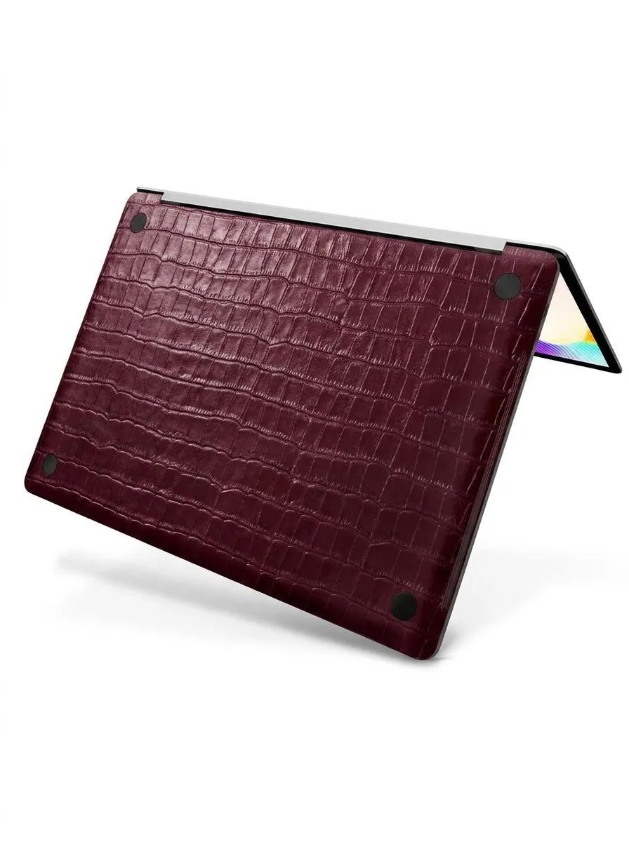 Наклейка Glueskin из натуральной кожи Croco для Apple MacBook Air 13 M1 2020