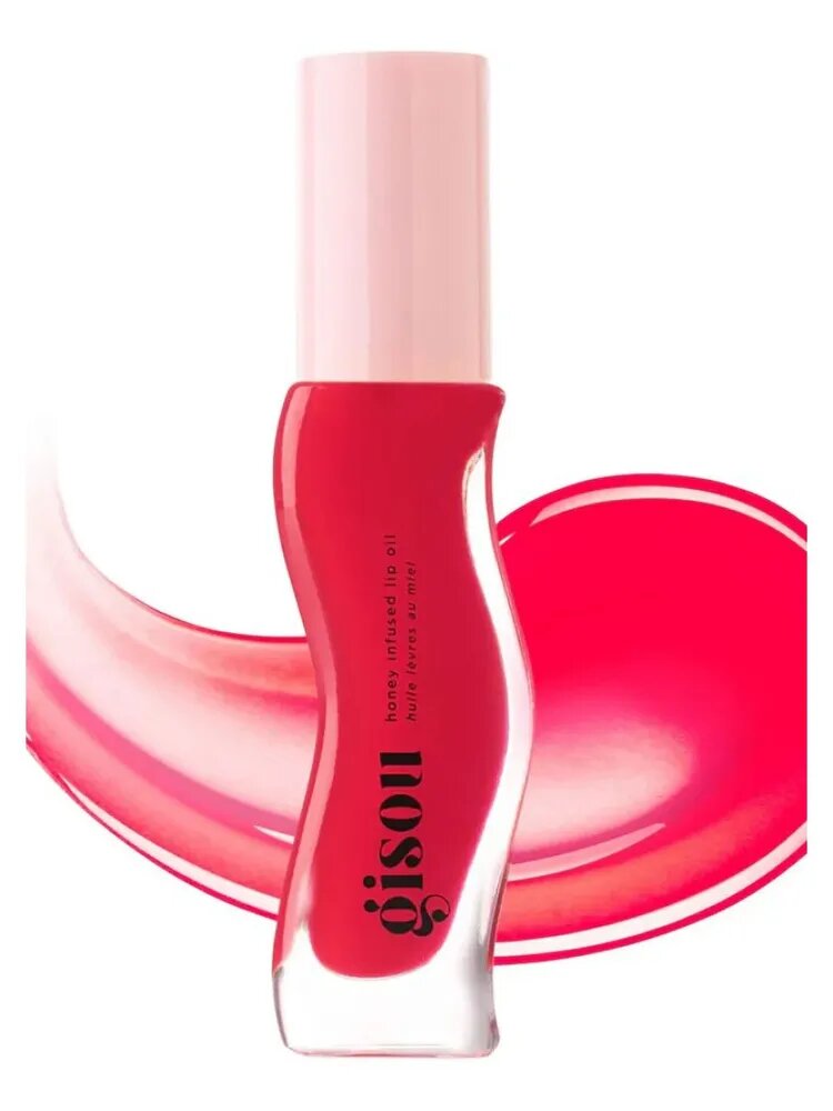 Масло для губ Gisou Honey Infused Lip Oil strawberry sorbet