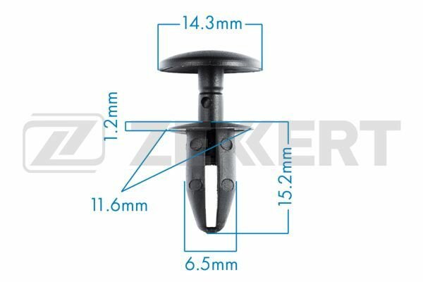 Zekkert Клипса крепёжная для General Motors (миним. кол-во заказа 10 шт)