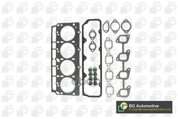 Комплект прокладок двигателя FORD TRANSIT 2.5D/TD 91-99 верх Bga арт. HK7368