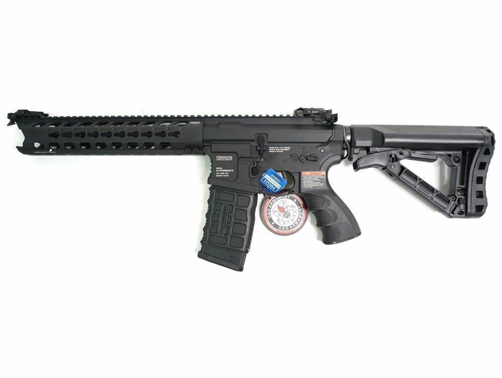 Автомат пневм. G&G GC16 Predator, body - metal (130-140 m/s) EGC-016-PTR-BNB-NCM