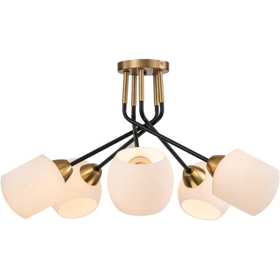 Потолочная люстра Escada Bond 2113/5P Copper/Black