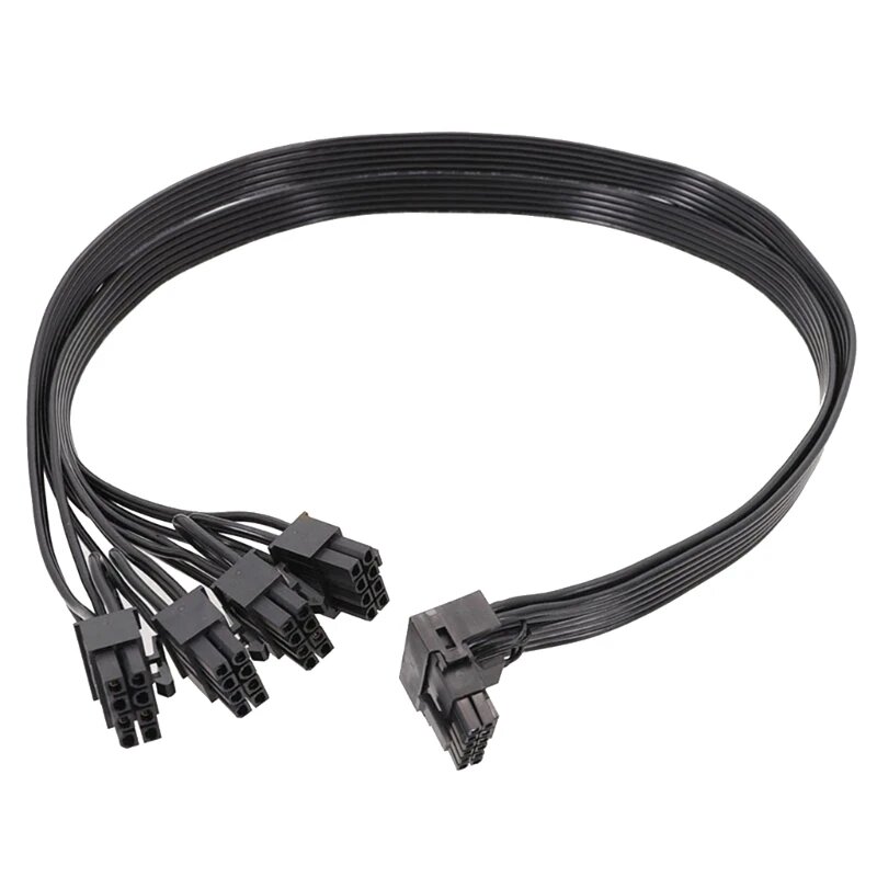 Кабель PCIe 5.0 8Pin на 16Pin, 0.8m, 18AWG