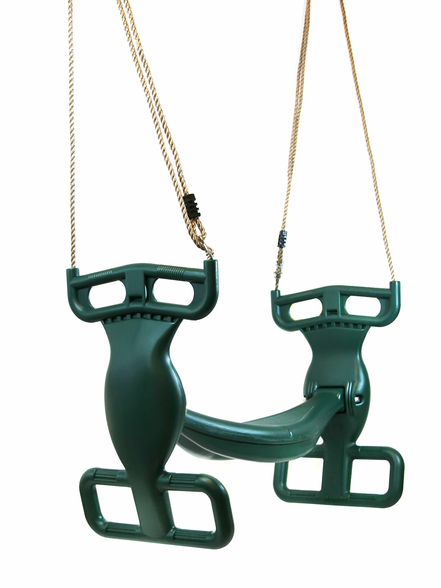 Качели МойДвор подвесные двойные пластиковые