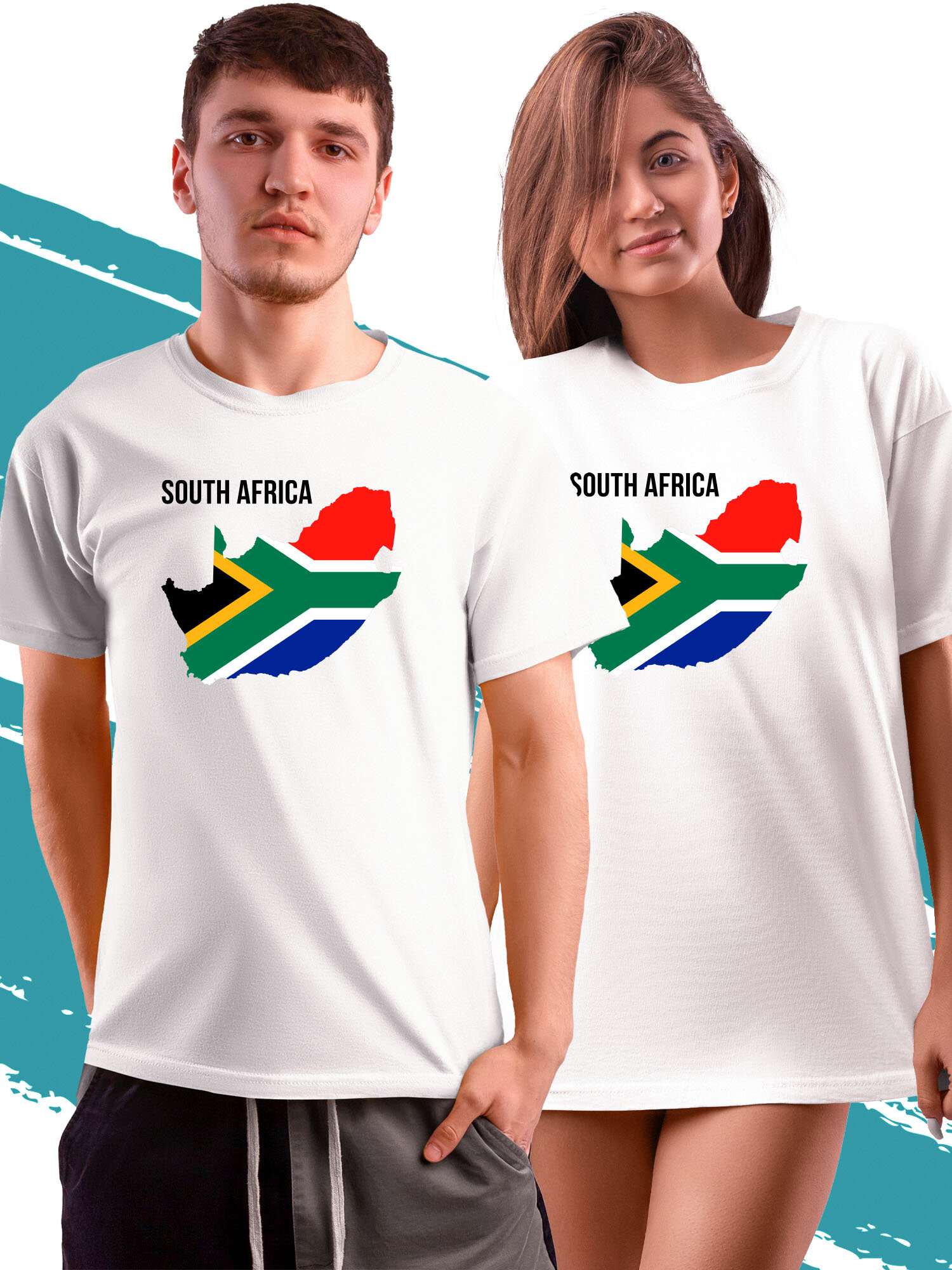 Футболка флаг Южной Африки-South Africa