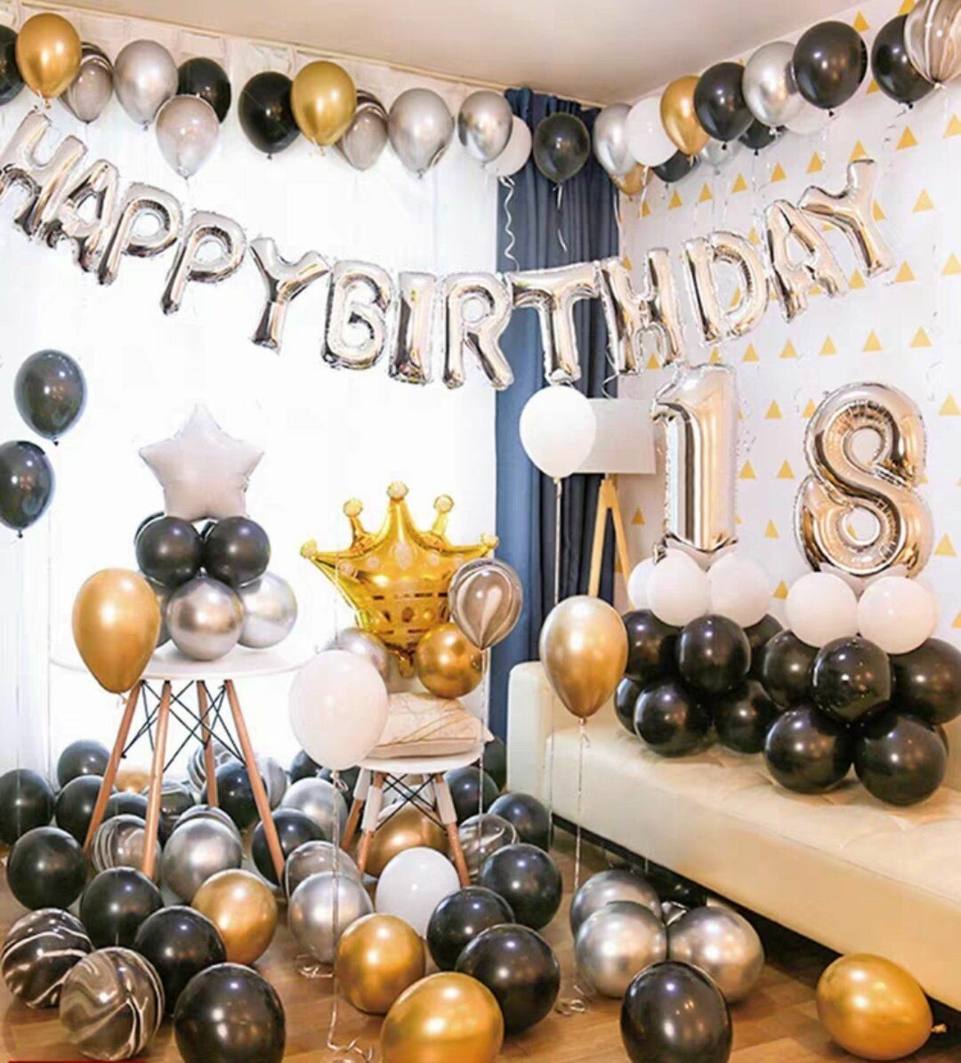 Набор воздушных шаров для праздника фотозона арка на день рождения AntiShop