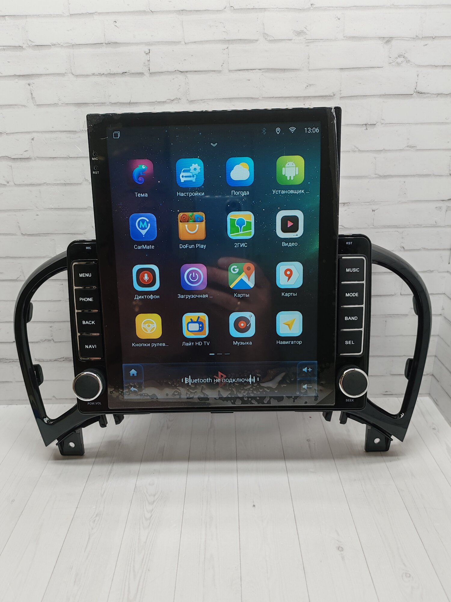 Магнитола андроид Тесла (Tesla), WiFi, GPS, USB, Блютуз, Кулер ...