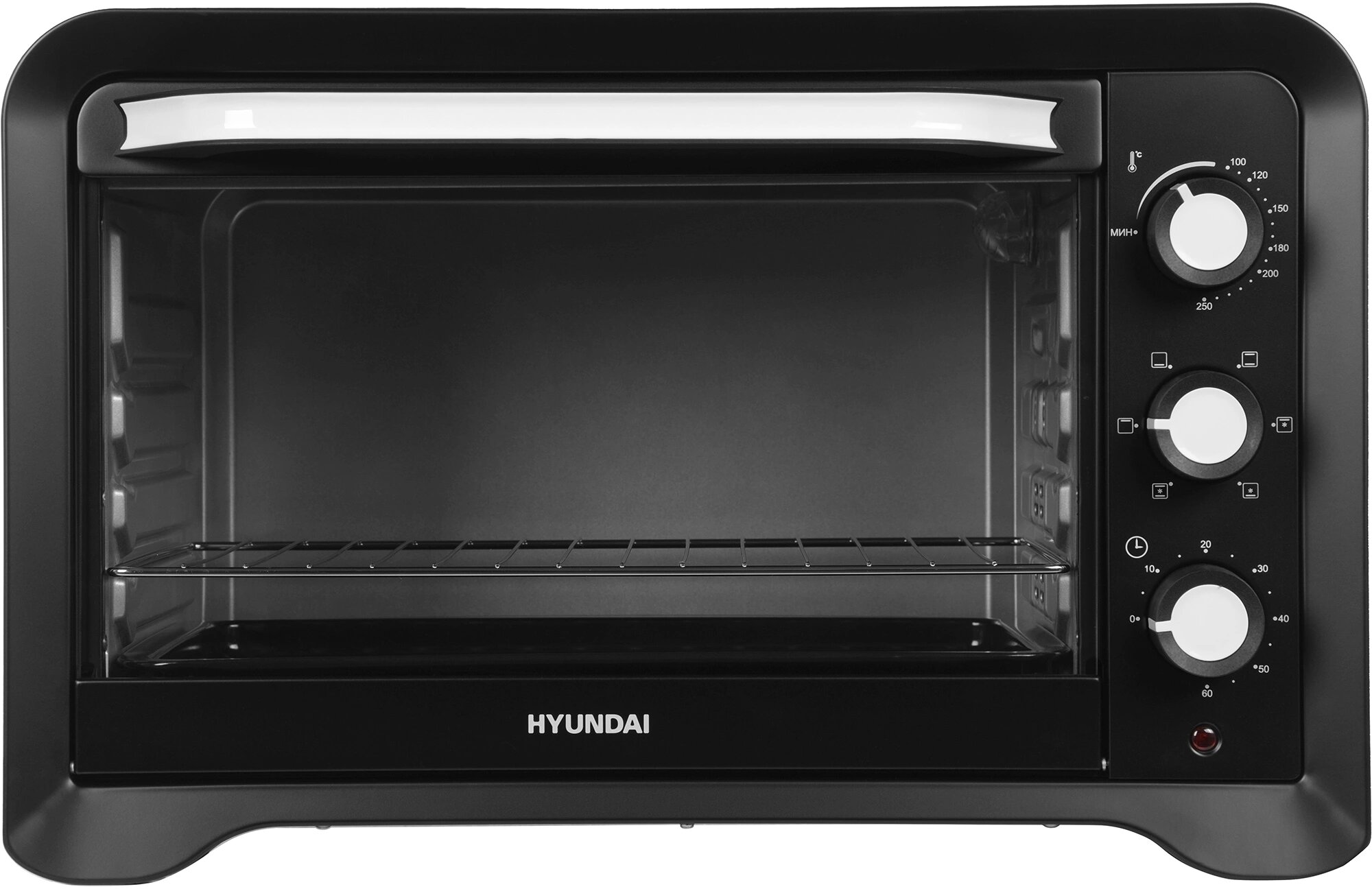 Мини-печь Hyundai MIO-HY095 45л. 2000Вт черный
