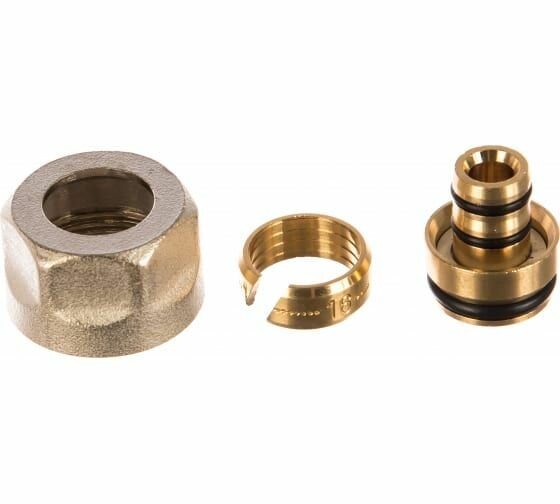 Резьбозажимное соединение, ELSEN, НГ ЕК, 3/4", 20 x 2,8, латунь, для PEX труб