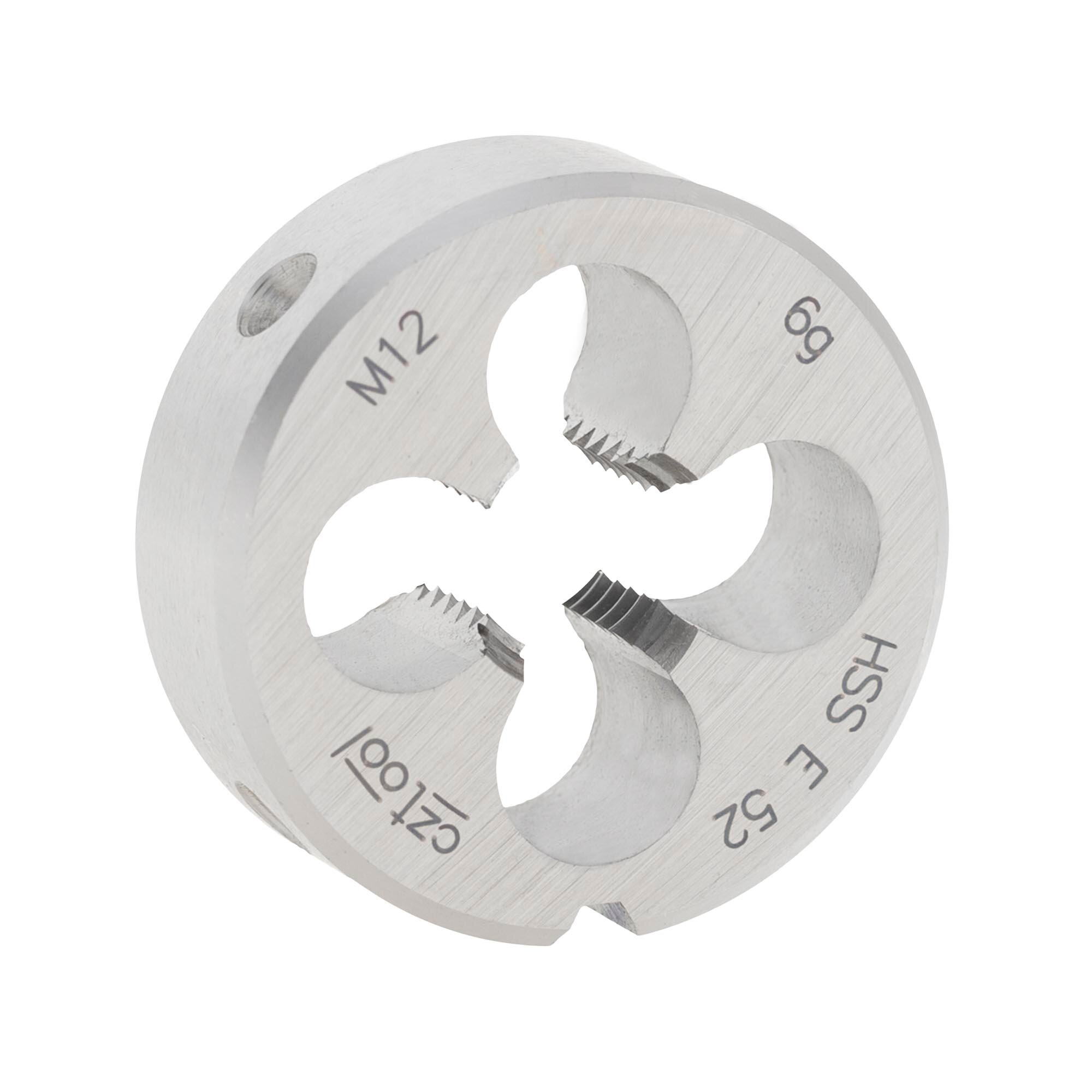 Плашка М12х1,75 DINEN22568 HSSE 6g 38х14мм Bucovice(CzTool) 290120