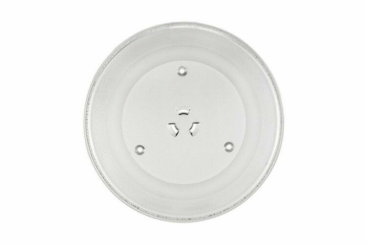 Тарелка для СВЧ, микроволновой печи диаметр - 288мм, треугольные выступы