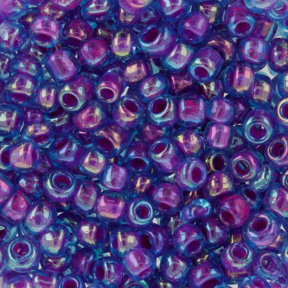 Бисер "Zlatka" GR 08/0 (0201-0228) 10 шт 10 г №0218 сиреневый