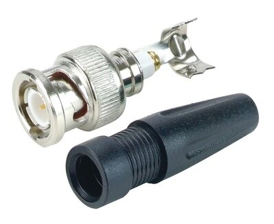 Разъем штекер BNC под винт с колпачком ПожТехКабель PTK-Accessories