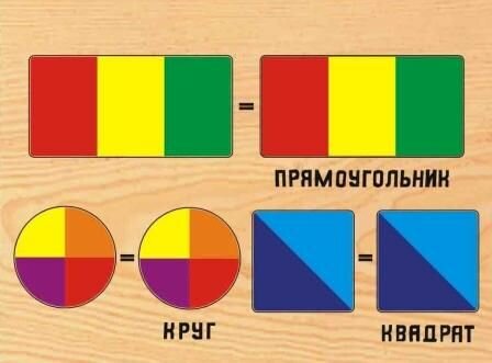 Рамка вкладыш для малышей "Дроби", деревянные развивающие игрушки "Чудо-дерево"