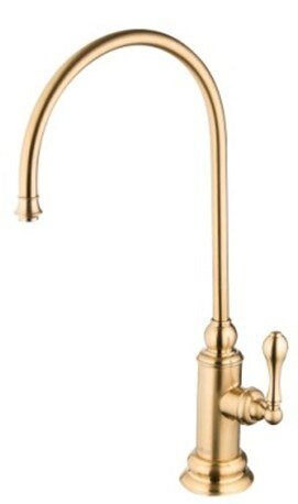 Кран для питьевои воды Justime Classik 6703-G0-80KG матовое золото