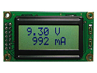 EKITS SVAL0013PN-10V-I1A - цифровой вольтметр + амперметр постоянного тока (До 10В, до 1А, без подсветки, позитив.), Sma