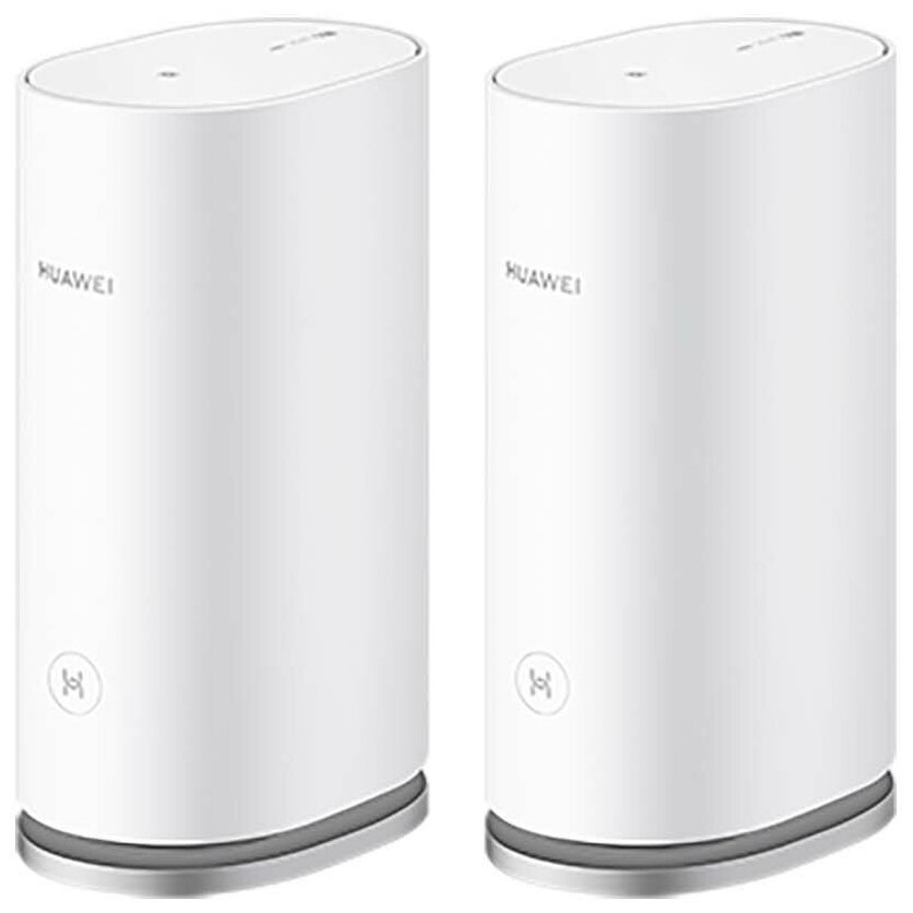 Роутер HUAWEI Wi-Fi Mesh WS8100, двухмодульный, MESH-система, Wi-Fi 6, 3000 Mbps, белый