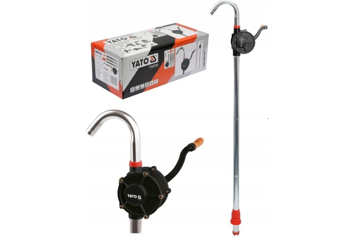 YATO YT-07115 Насос ручной для масла портативный масляный насос для смазочных материалов