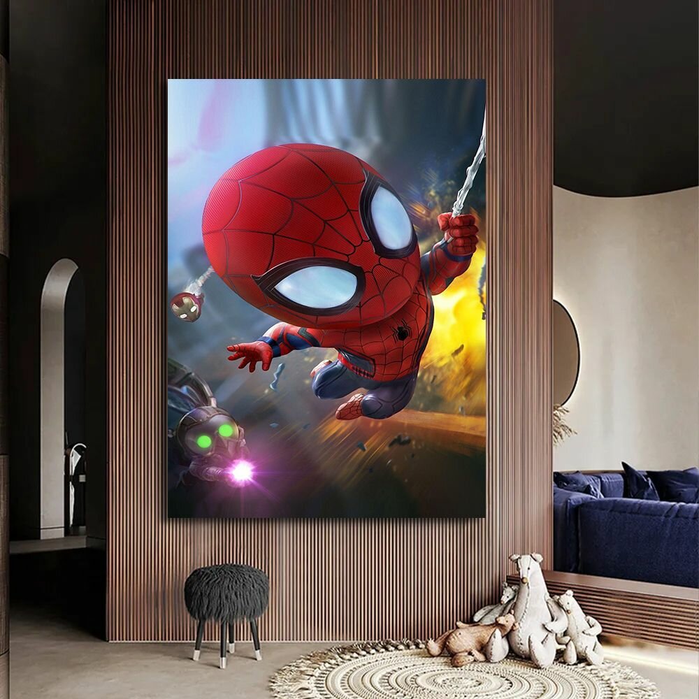 Картина Человек-паук, Spider-Man, 60х80