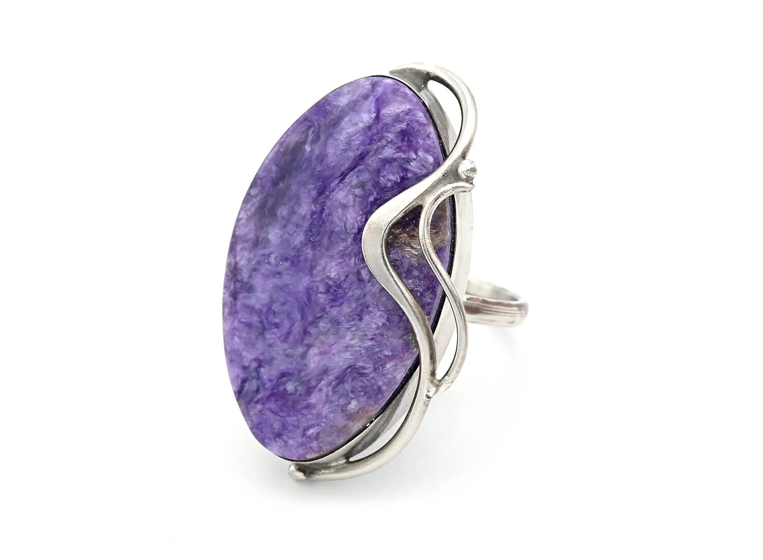 Кольцо, чароит