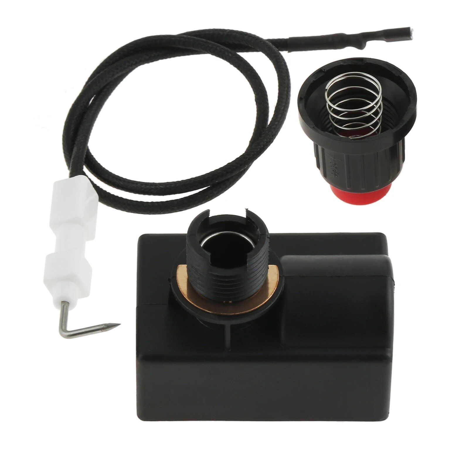 Пропановый электронный импульсный газовый воспламенитель в сборе с электродом 400 мм, провод зажигания для наружного газового обогревателя патио