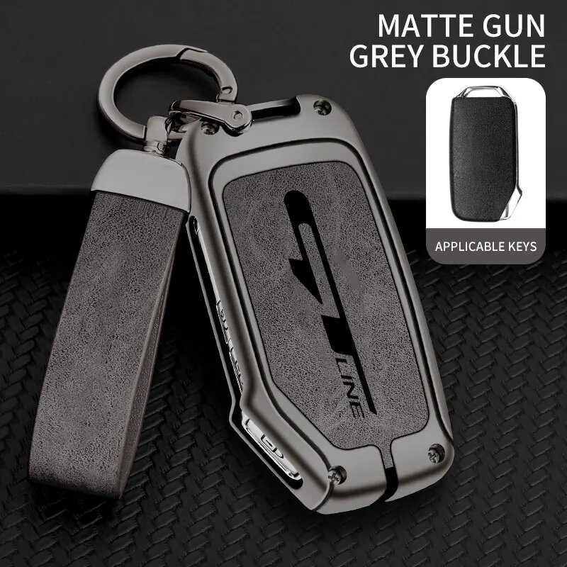 Брелок для ключей Kia GT Line Gun Gray