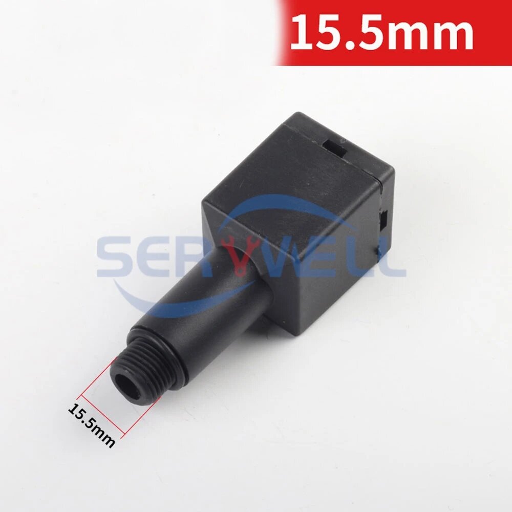 Пластиковый сапун для компрессора 3/8", черный