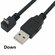 USB 2.0 «папа» — micro USB B типа 90 градусов вверх, вниз, левый и правый углово...