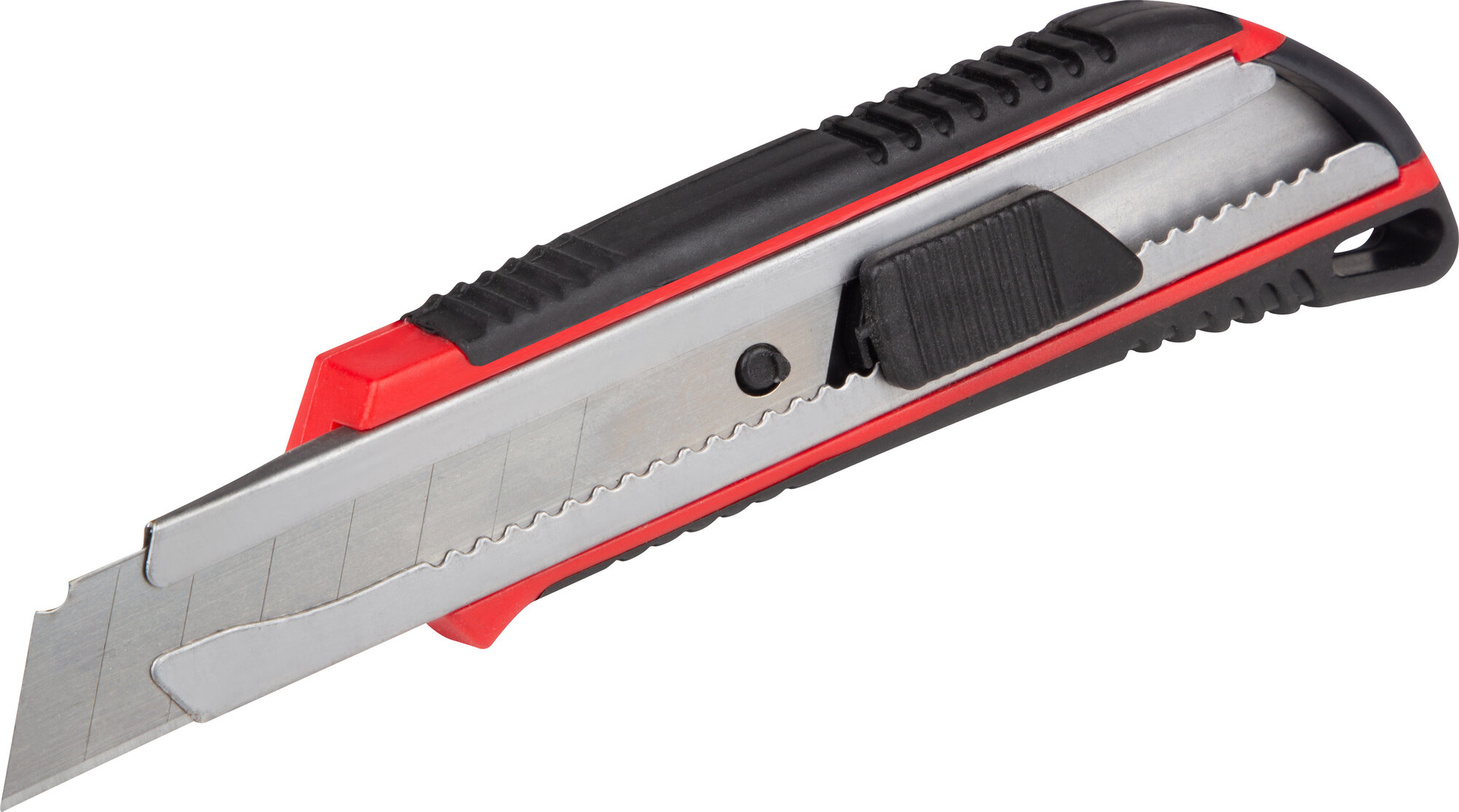 Нож технический Park 18CUT27 лезвие 18мм, метал. напр, 2-х комп. ручка.