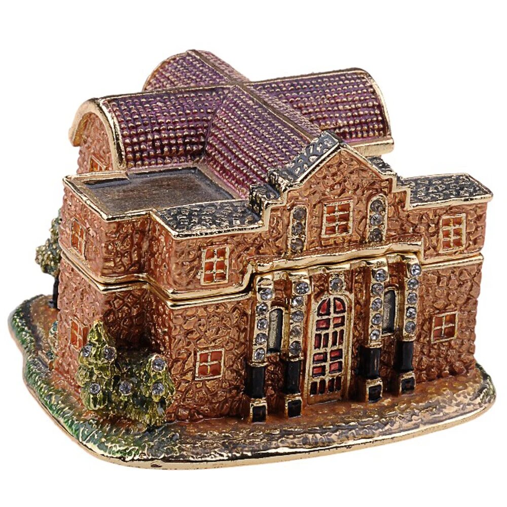 Металлическая шкатулка для украшений Light House