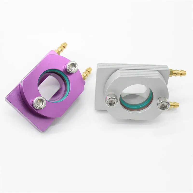 Алюминиевый водяной фланец для двигателя Zenoah 26-29CC purple