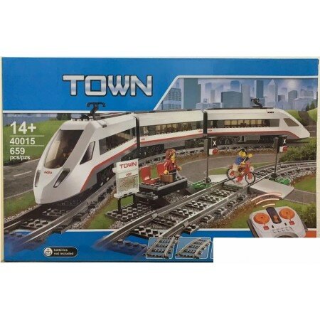 Конструктор Lion King 40015 Скоростной пассажирский поезд