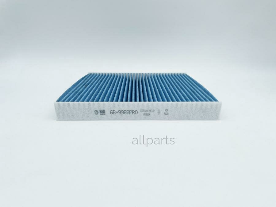 BIG FILTER GB-9989PRO Фильтр салона антибактериальный для AUDI A3, Q2, Q3, TT, SKODA Karoq, Kodiaq, Otavia, BIG FILTER GB-9989PRO