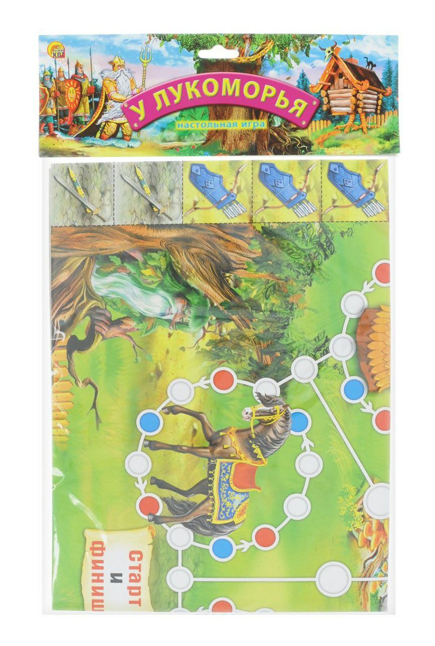 Настольная игра Рыжий кот У Лукоморья макси, в пакете (ИН-6920)