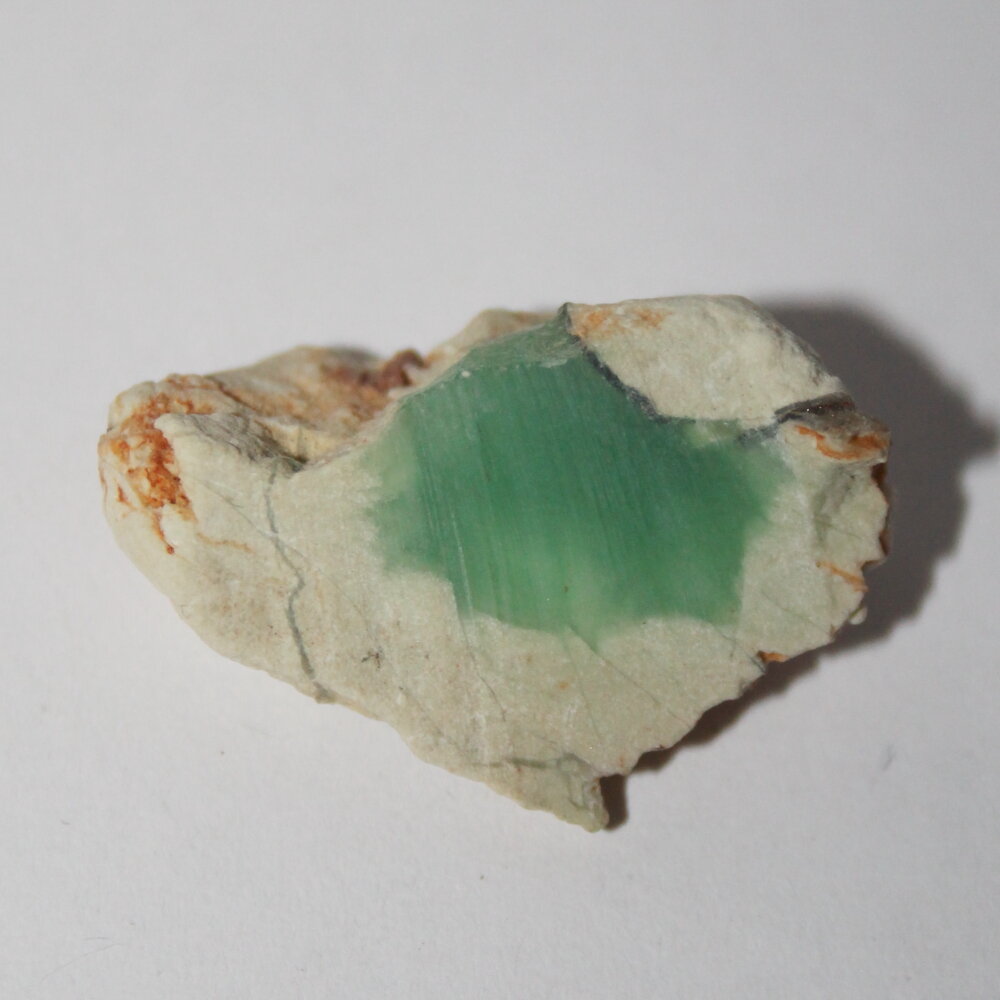 Хризопраз, коллекционный образец "True Stones"