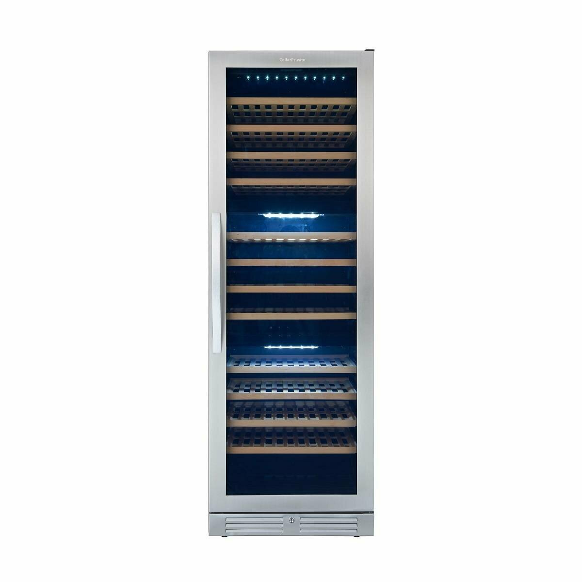 Винный шкаф трёхзонный на 143 бутылки Cellar Private CP154-3T