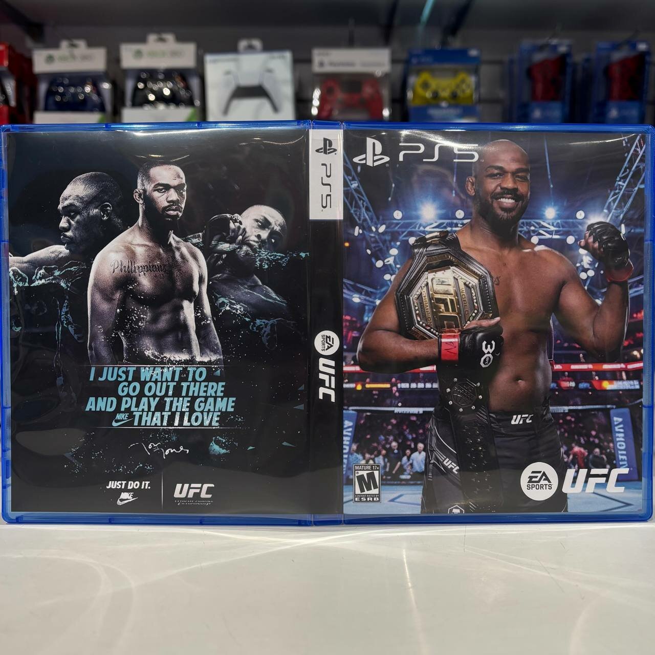 Игра "UFC" PS5 - Кастомная обложка для диска №27