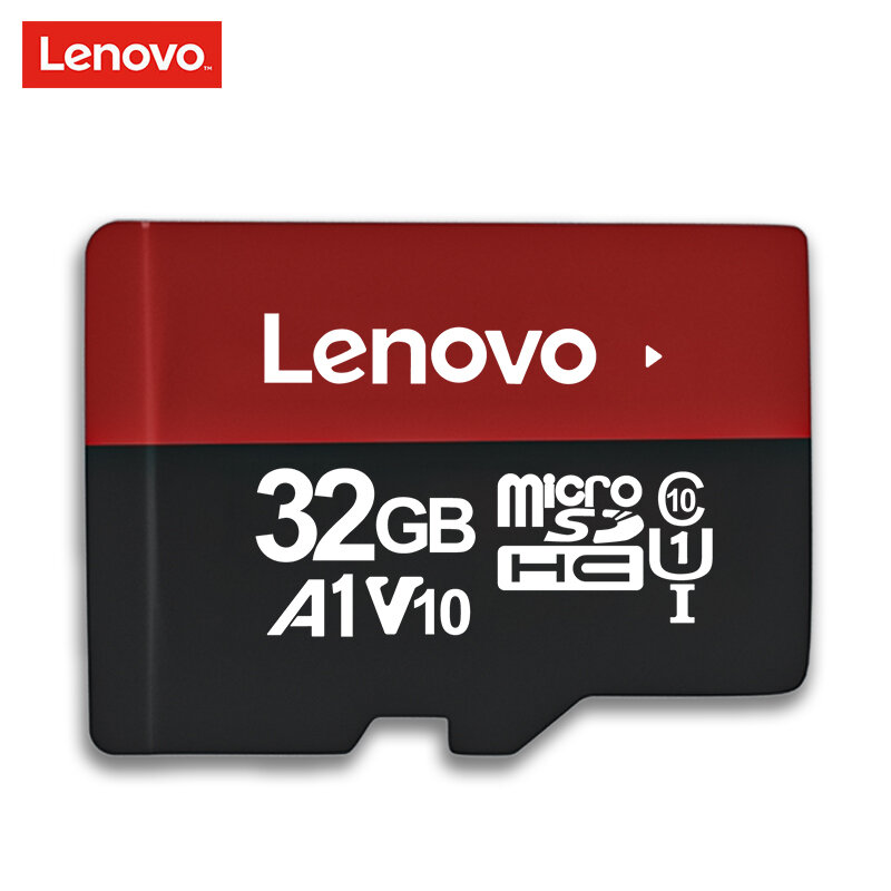 Lenovo 32GB TF (MicroSD) Memory Card, Specialized for Mobile Phones, Tablets, Monitors, And Dash Cams